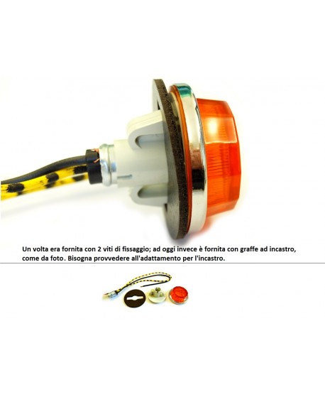 Side light with interlocking clips - NPM Citroen 2Cv Service - Ricambi ...